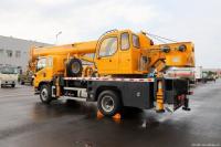 China 10 Tons 12 Tons 15 Tons Truck Lifting Crane with 350 KN.m Rated Lifting Moment for sale