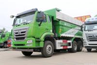 China Hot National Heavy Truck Used 0 Km Haohan 300 HP 6X4 8X4 371 375hp 5.8m Dump Truck for sale