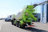 China Customer's Requirement Choose Hot Auman GTL 360HP 8X4 7.7 Square Concrete Mixing Truck for sale