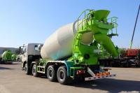 China Fukuda Auman ETX 340 horsepower 8X4 7.87 square concrete mixing truck for sale