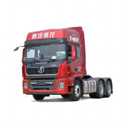 China Shaanxi Automobile X5000 6X4 Traction Truck Head with 400 Horsepower and Half a Row for sale