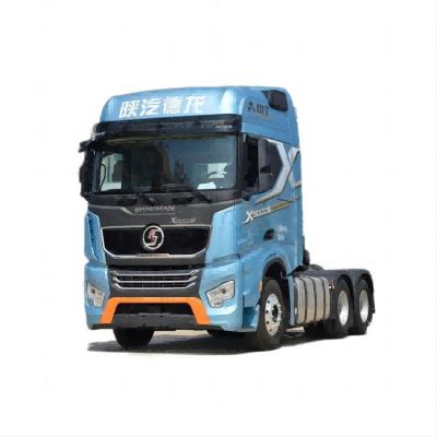 China 6.88*2.55*3.84 Shaanxi Automobile Heavy Cadron X5000S 420HP 6X4 Traction Truck Head for sale