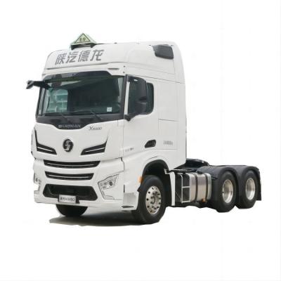 China Pre-owned Delong X6000 490HP 6x4 Truck Head Euro 6 Emission Standard 10R22.5 Tires for sale