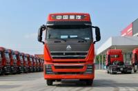 China Euro 6 HOWO TH7 Heavy Truck500HP 6X4 AMT Tractor Trucks for Heavy-Duty Transport for sale