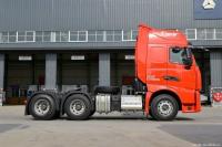 China Euro 6 HOWO TH7 Heavy Truck500HP 6X4 AMT Tractor Trucks for Heavy-Duty Transport for sale