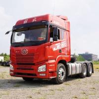 China Qingdao Jiefu JH6 460HP 6X4 AMT Automatic Tractor Trucks with 2 Reverse Shift Number for sale
