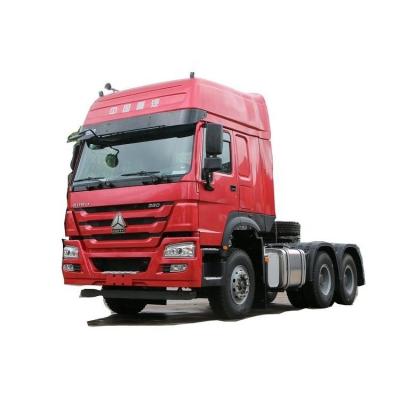 China National Heavy Truck HOWO Traction Truck Head with 380HP Air Suspension Driver's Seat for sale