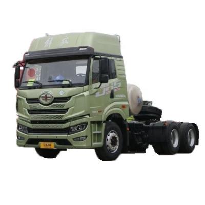 China Qingdao Jiefang JH5 heavy truck 480 HP 6X4 LNG tractor trucks with Cruise Control ACC for sale