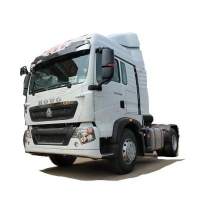 China National HOWO T5G 4X2 Traction Truck Head 350 Horsepower Heavy Truck with Touch Screen for sale