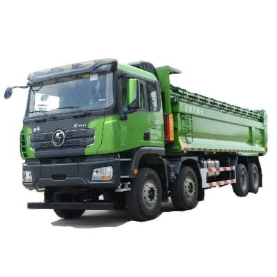 China Right Driving Type Manual Transmission Hot Used Shacman X3000 460 HP 8X4 Dump Truck 8.8m for sale