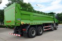 China Right Driving Type Manual Transmission Hot Used Shacman X3000 460 HP 8X4 Dump Truck 8.8m for sale
