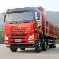 China Qingdao Jiefang JH6 Used Dump Truck with 430 HP Engine and 8.2m Dump Bed at Discounted for sale
