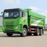 China Tsingdo Liberation JH6 375hp 6X4 5.6m Dump Trucks Used but in Excellent Condition for sale