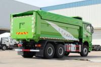 China Tsingdo Liberation JH6 375hp 6X4 5.6m Dump Trucks Used but in Excellent Condition for sale