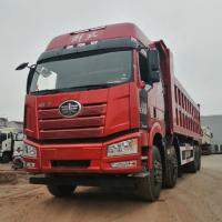 China Sell Faw Jiefang J6P 460hp 8X4 8.2m Dump Trucks with Manual Transmission and High Torque for sale