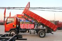 China Boutique HOWO Humvee 129hp 4X2 4.15m Dump Trucks with 100-200L Fuel Tank Capacity for sale