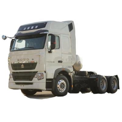 China Drive Wheel 6X4 SinoTRUK HOWO T7H LNG Tractor Truck 440HP for Logistics Transportation for sale