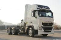 China Drive Wheel 6X4 SinoTRUK HOWO T7H LNG Tractor Truck 440HP for Logistics Transportation for sale