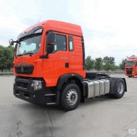 China 400HP 4X2 Automatic Air Conditioner White National Heavy Truck HOWO TX Tractor Trucks for sale