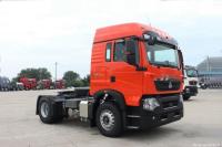 China 400HP 4X2 Automatic Air Conditioner White National Heavy Truck HOWO TX Tractor Trucks for sale
