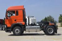 China 400HP 4X2 Automatic Air Conditioner White National Heavy Truck HOWO TX Tractor Trucks for sale