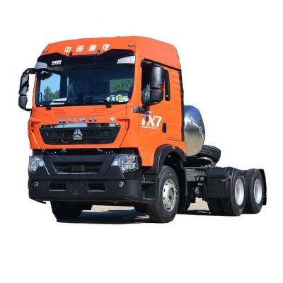 China SINOTRUCK Gear Box Sinotruk HOWO TX7 480hp 6X4 LNG Tractor Trucks for Transportation for sale