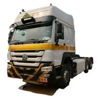 China Hot Second-Hand 0 Km National Heavy Duty Truck HOWO 380 Horsepower 6X4 CNG Tractor Trucks for sale