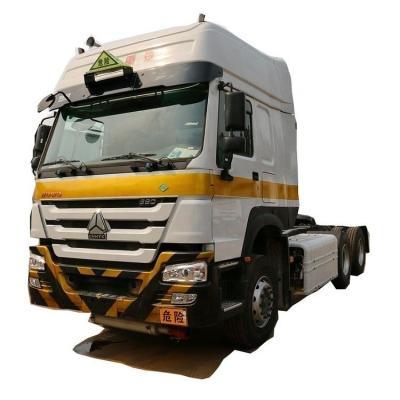 China Hot Second-Hand 0 Km National Heavy Duty Truck HOWO 380 Horsepower 6X4 CNG Tractor Trucks for sale