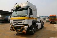 China Hot Second-Hand 0 Km National Heavy Duty Truck HOWO 380 Horsepower 6X4 CNG Tractor Trucks for sale