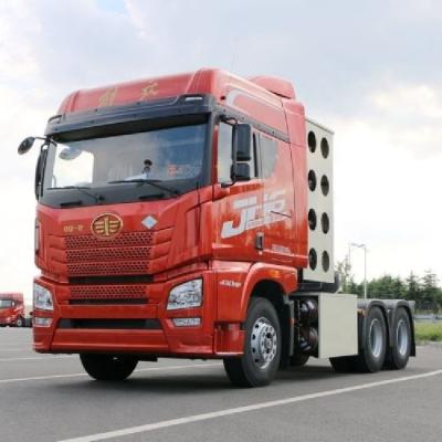 China Manual Transmission Boutique Qingdao Jiefang JH6 Heavy Truck 430 HP 6X4 CNG Tractor Truck for sale
