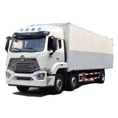China 280HP SinotruK Hahan N5G Heavy Truck with Touch Screen Gross Vehicle Weight 10170 kg for sale