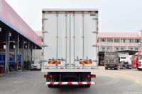 China 280HP SinotruK Hahan N5G Heavy Truck with Touch Screen Gross Vehicle Weight 10170 kg for sale
