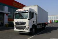 China High Horsepower 280 Hp National Heavy Duty Truck HOWO T5G 4X2 7.92m Van Freight Truck for sale