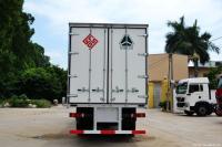 China 240hp 6X2 9.5 Meters Van Truck for Hot Second-hand from National Heavy Truck HOWO T5G for sale