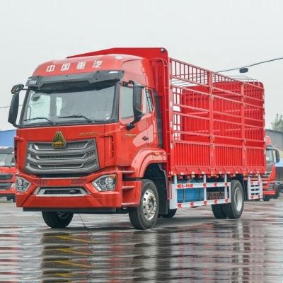 China Medium Duty 220HP Sinotruk HOWo N5W 4X2 6.7m Warehouse Grid Truck with 360° Rear Camera for sale
