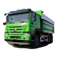 China Second-hand Boutique HOWO Heavy Truck 400 HP 6X4 5.6m Dump Truck with SINOTRUCK Gear Box for sale