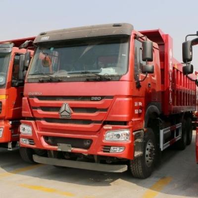 China 6X4 380 HP HOWO Dump Truck with 6m Cargo Tank and 2 Passengers at a Budget-Friendly for sale