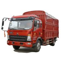 China Sinotruk HOWO Commander 154 HP 4X2 Semi-Warehouse Grid Truck with 100-200L Fuel Tank for sale