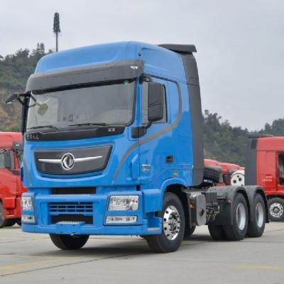 China 5001-10000 kg Gross Vehicle Weight Dongfeng Tianlong KX 450hp 6X4 Tractor Truck Head for sale