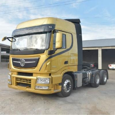 China 2 Reverse Shift Dongfeng Tianlong KX 520hp 6X4 Tractor Truck Head for Heavy Truck Segment for sale