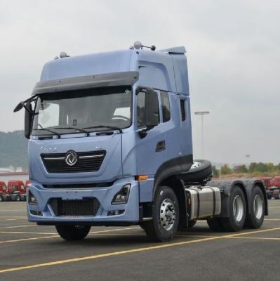 China Dongfeng Tianlong KL 465 HP 6X4 Tractor Truck Head with Large Fuel Tank Capacity for sale