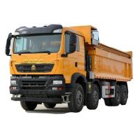 China Gross Vehicle Weight 10-15T National Heavy Truck HOWO TX 440 HP 8X4 6.8m Dump Trucks for sale