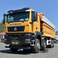 China Manual Transmission Sinotruk Shandeka SITRAK G7W Heavy Truck 400 HP 8X4 6.8m Dump Truck for sale