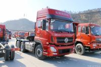 China Manual Transmission Dongfeng Tianlong 420 HP 6X4 Tractor Trucks for Your Business for sale