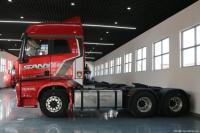 China Trinity Heavy Truck 485 HP 6X4 Diesel Truck Head with Air Suspension Driver's Seat for sale