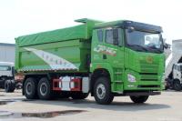 China Cargo Tank Length ≥8m Tsingdo Liberation JH6 375hp 6X4 5.6m Dump Truck for Second-hand for sale