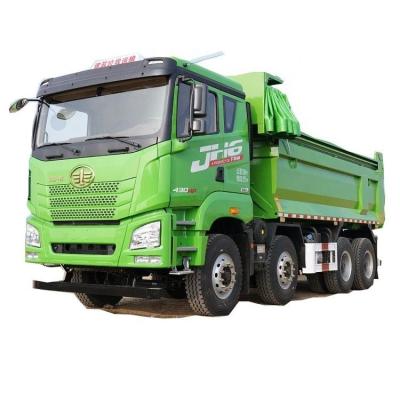 China Professional of Qingdao Jiefang JH6 430 HP 8X4 6 Meter Dump Trucks with Tire Number 12 for sale