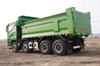 China Professional of Qingdao Jiefang JH6 430 HP 8X4 6 Meter Dump Trucks with Tire Number 12 for sale