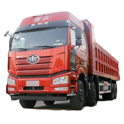 China 23 Hot Boutique Used Cars Faw Jiefang J6P Heavy Truck 500 HP 8X4 8.5m Tipper Truck for sale
