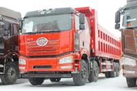 China 23 Hot Boutique Used Cars Faw Jiefang J6P Heavy Truck 500 HP 8X4 8.5m Tipper Truck for sale